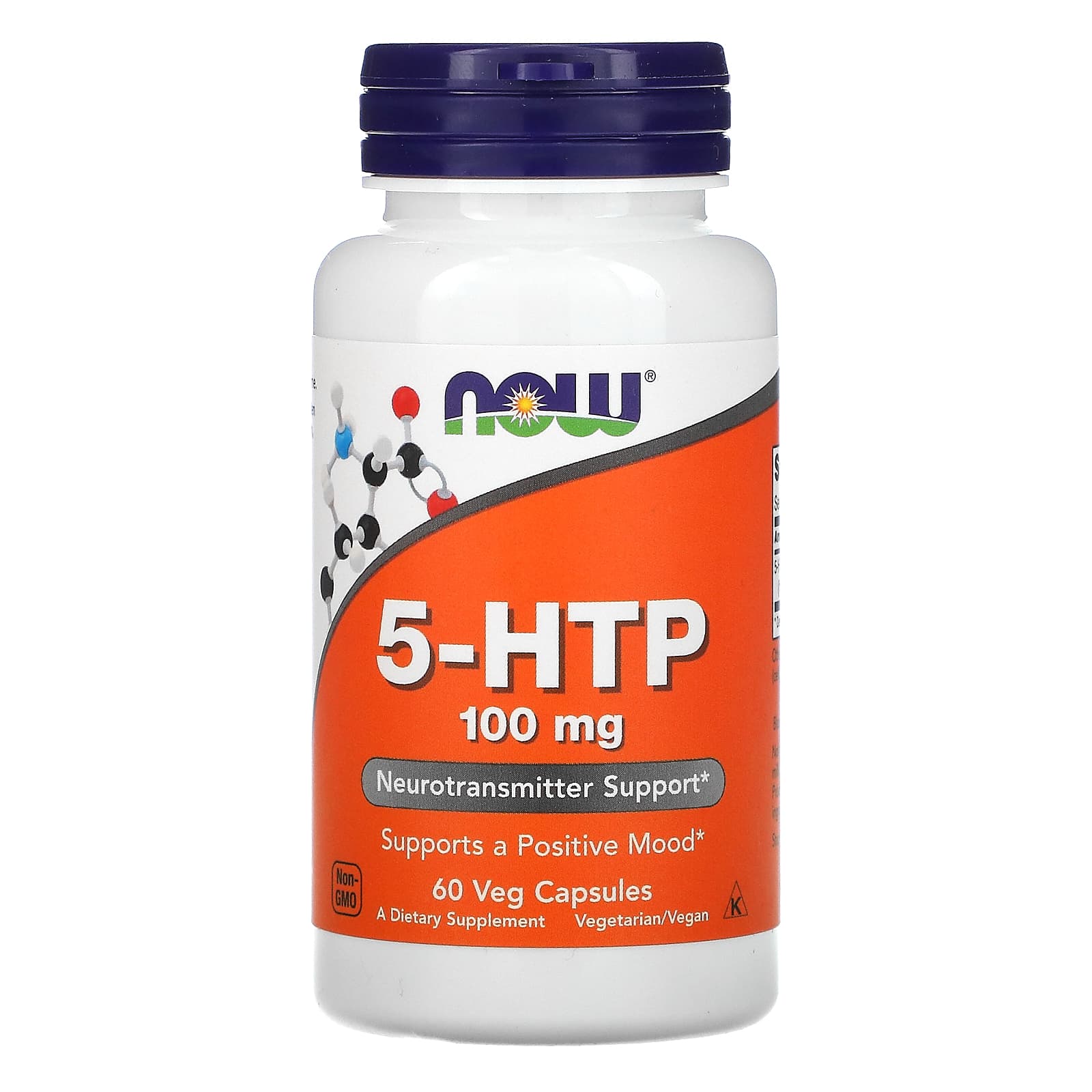 NOW Foods, 5-HTP, 100 mg, 60 Veg Capsules – vitabal-lb