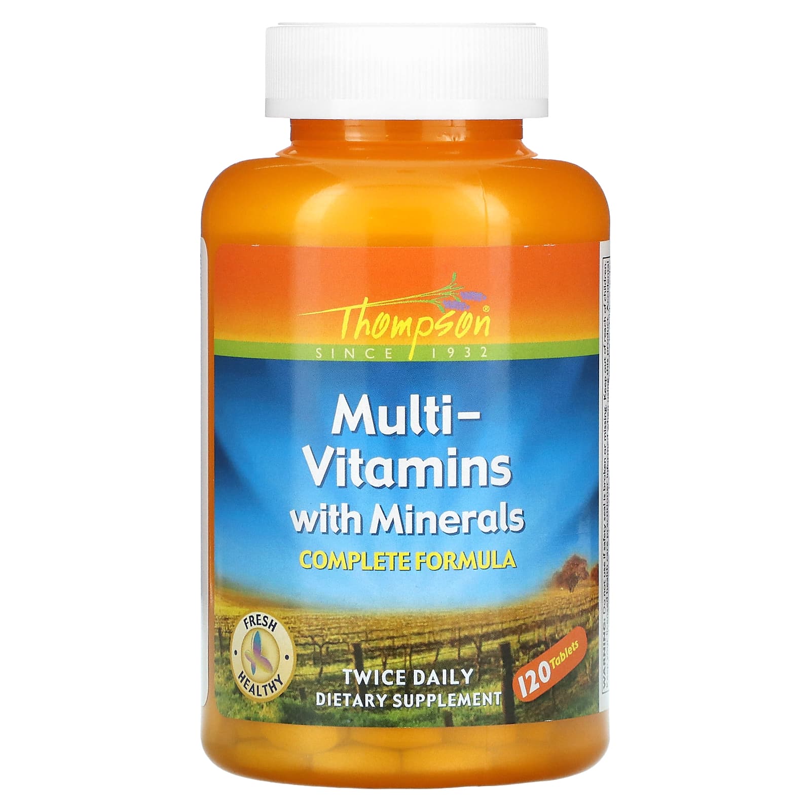 Thompson, MultiVitamins with Minerals, 120 Tablets – vitabal-lb