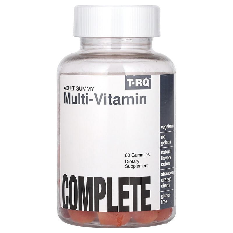 T-RQ, Adult Gummy, Multi-Vitamin Complete, 60 Gummies – vitabal-lb