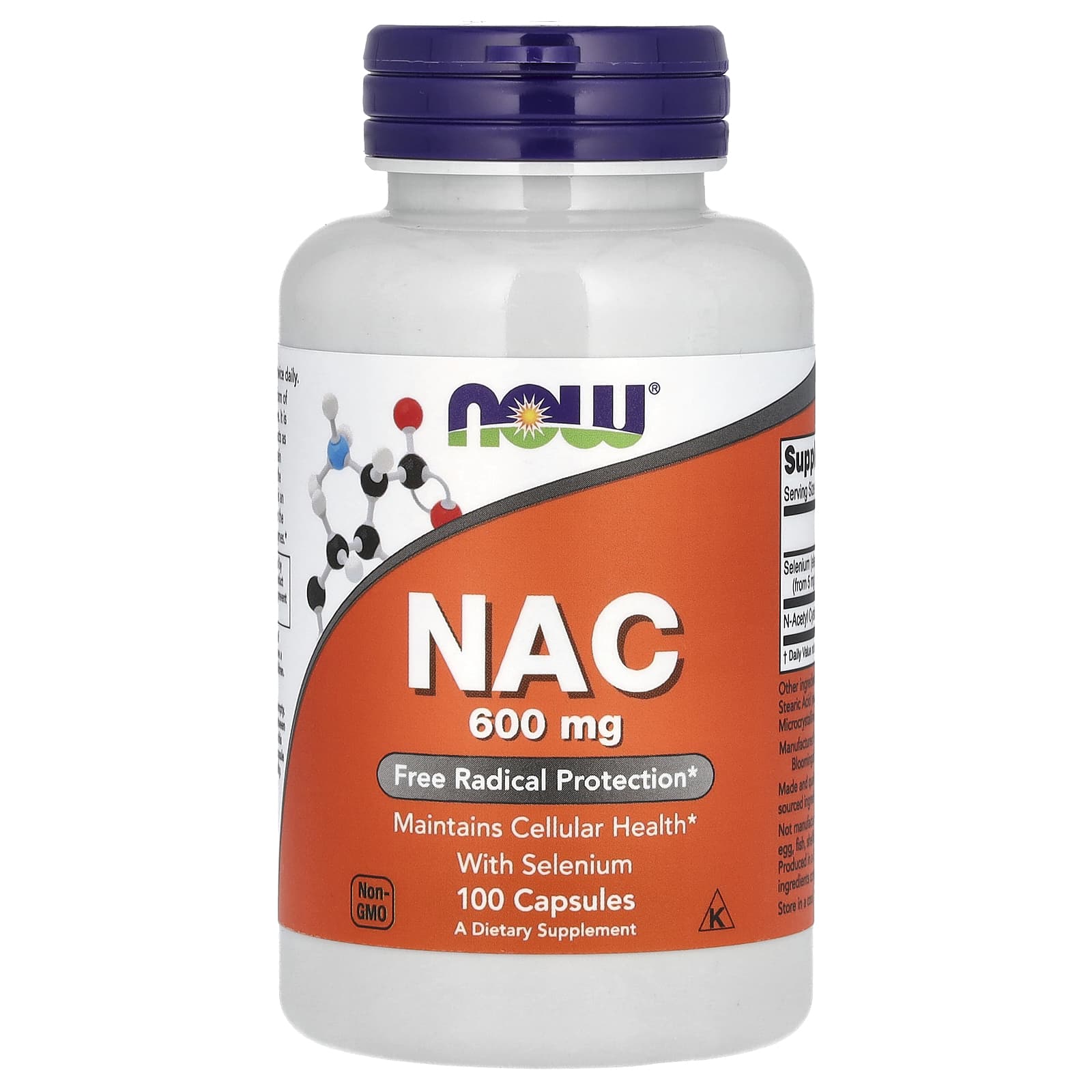 NOW Foods, NAC with Selenium, 100 Capsules – vitabal-lb