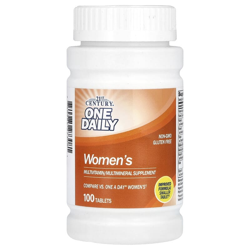 21st Century, One Daily, Women's, 100 Tablets – vitabal-lb